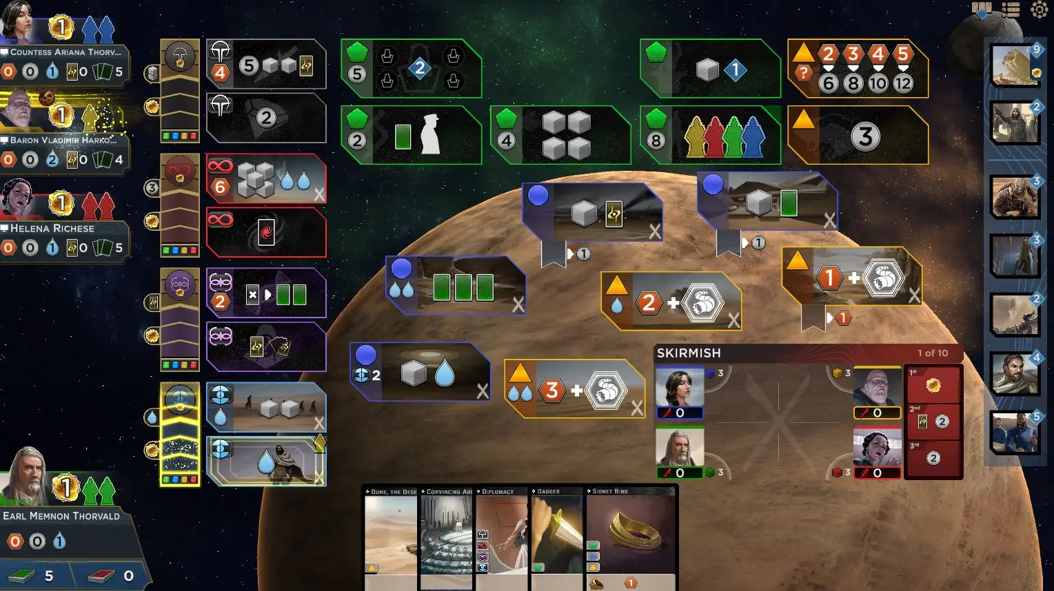 Dune Imperium Digital Board Game Dire Wolf Digital Dune Imperium Digital Board Game Dire Wolf Digital