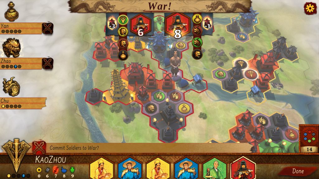 Yellow and Yangtze — Learning to Strategize - News - Dire Wolf Digital