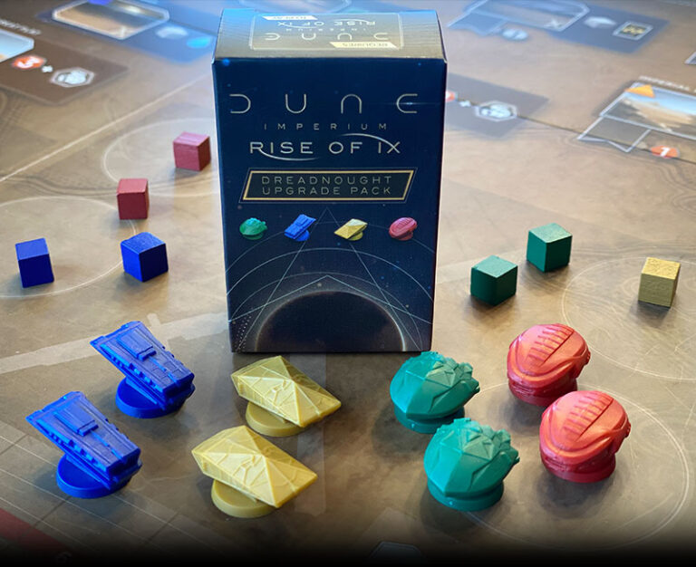 Dune: Imperium – Rise of Ix Dreadnought Upgrade Packs now available ...