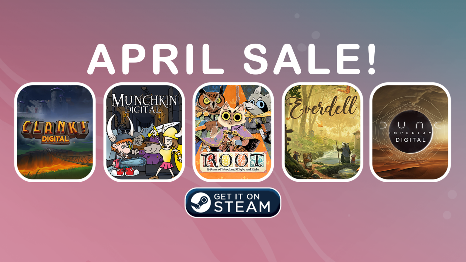 April Sale – Save on Dire Wolf Games on Steam! - News - Dire Wolf Digital